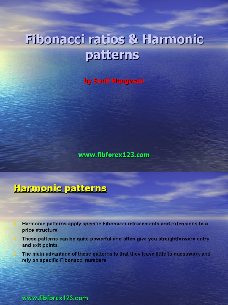Fibonacci Harmonic Patterns Guide | PDF | Market Trend | Market (Economics)