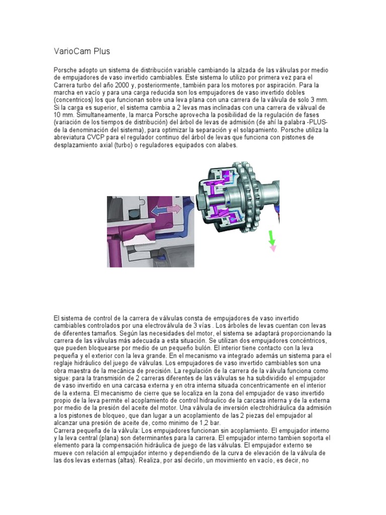 VarioCam Plus | PDF | Turbocompresor | Vehículos