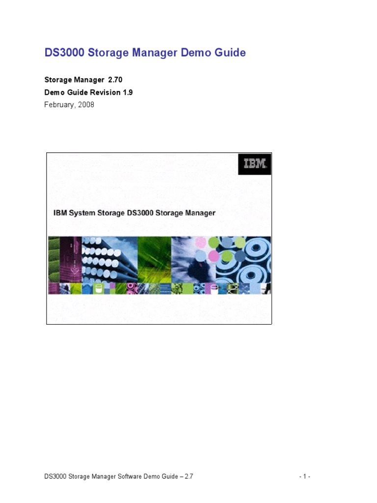 DS3000 End User Demo Guide | PDF | Port (Computer Networking) | Backup