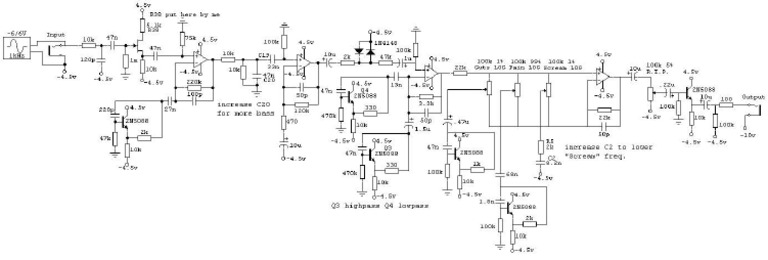 DOD FX 86 Schematic | PDF