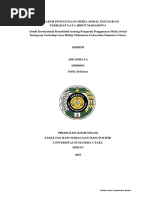 CONTOH LAPORAN PENELITIAN - Kualitatif (1) - 1 | PDF