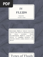 D5imb Iv | PDF | Dehydration | Electrolyte