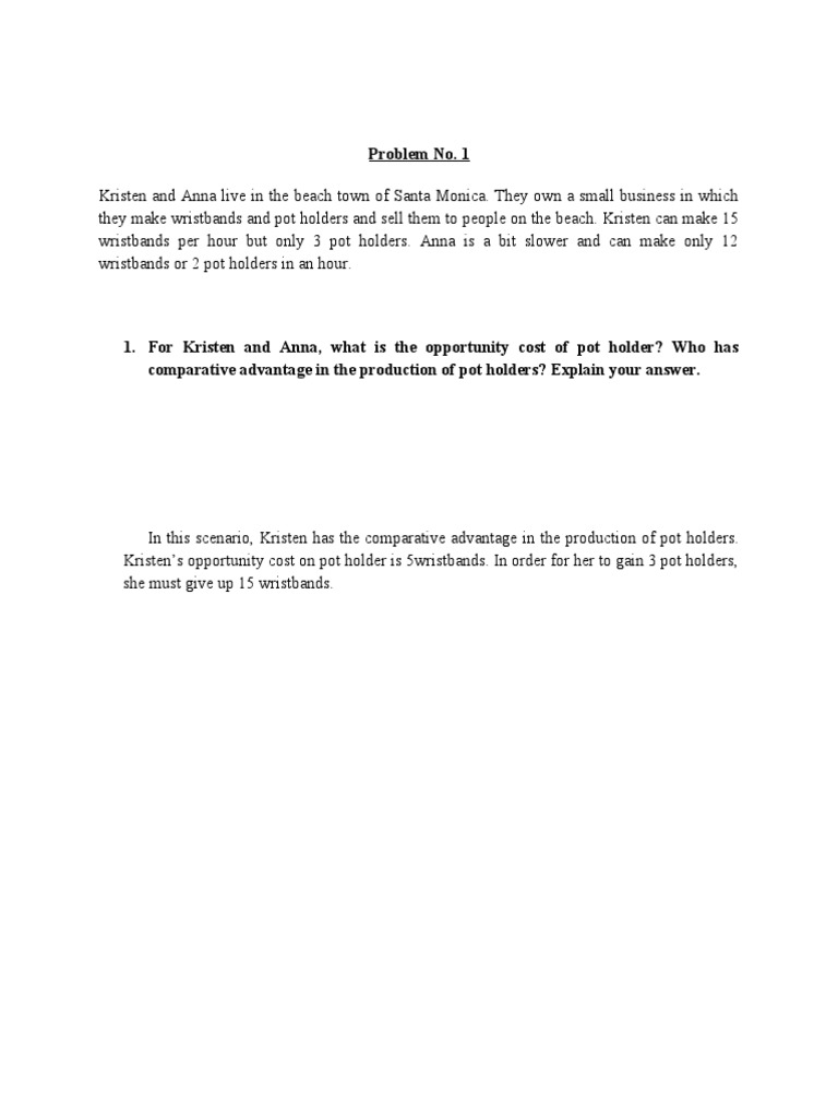 ECON Chapter 2 Assignment | PDF | Employment | Economics