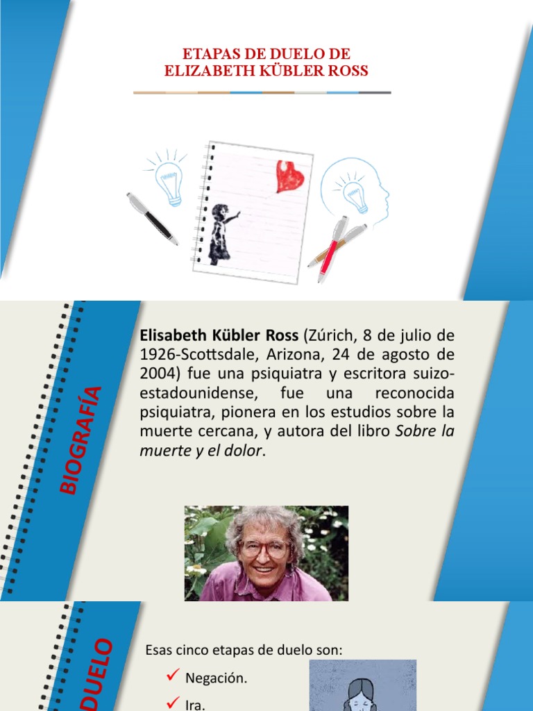 4 Etapas Kubler Ross | Descargar gratis PDF | Dolor | Experiencia subjetiva
