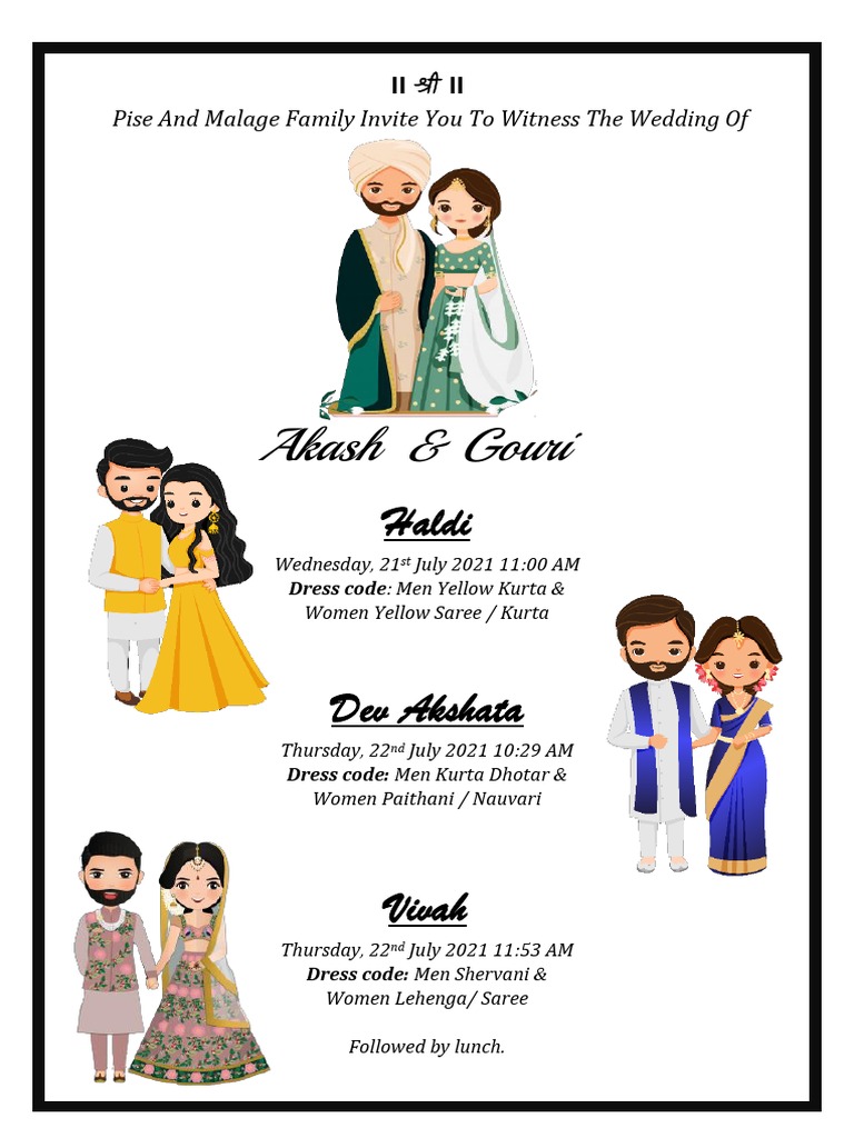 New Wedding Card | PDF