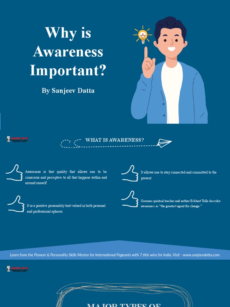 Why Is Awareness Important | PDF | Awareness | Self Awareness