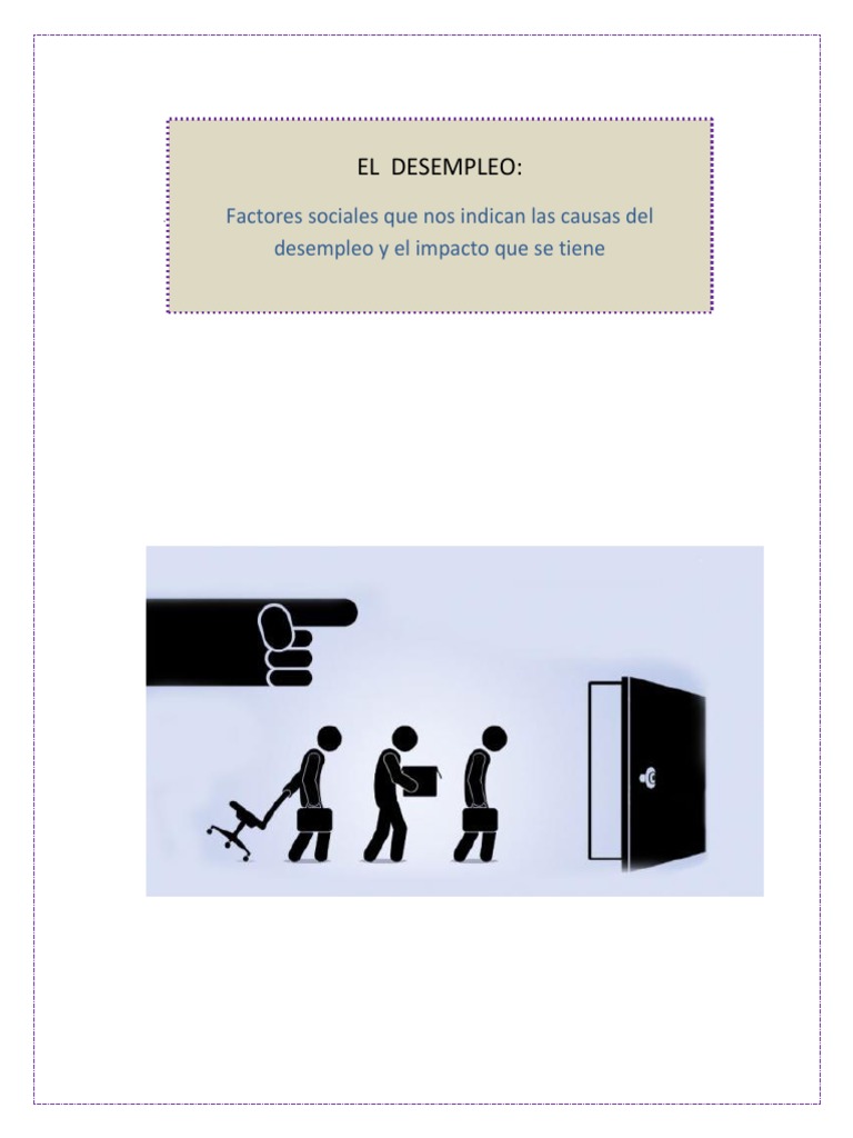01-19 Desempleo | PDF | Ciencias sociales | Desempleo