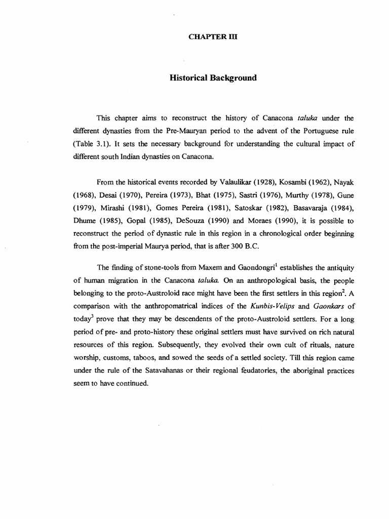 Historical Background: Chapter Di | PDF | History