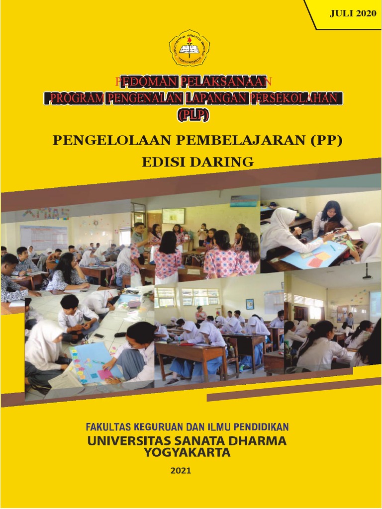 Buku Pedoman PLP PP - Edisi Daring Periode Juli-Agustus 2021 | PDF