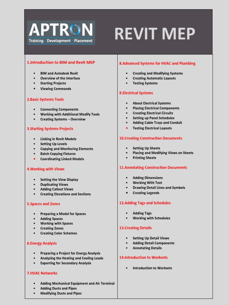 Revit Mep | PDF | Autodesk Revit | Computing