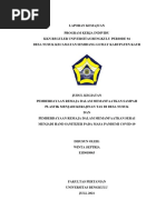 Proposal Program Kerja KKN | PDF