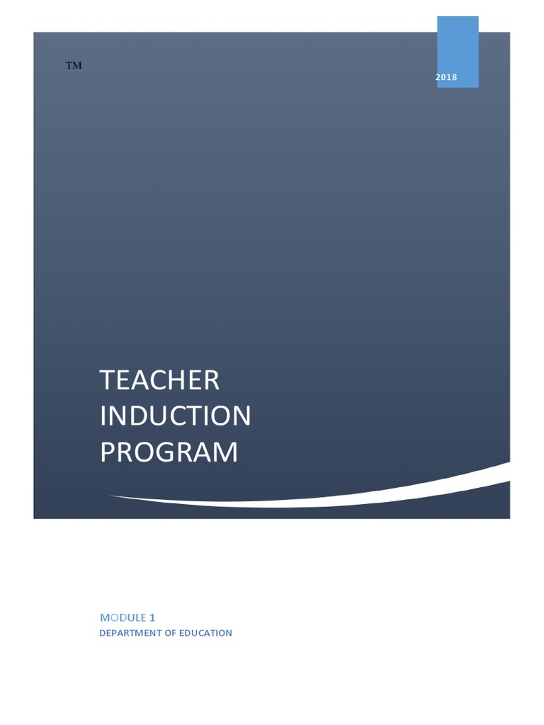 FIDEL LEAH D. Teacher - Induction - Program - Module - 1 - V1 - For ...