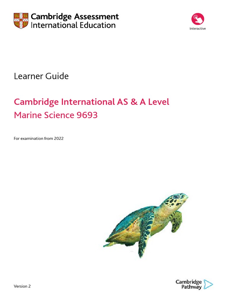9693 AICE Marine Science Student Learner Guide | PDF | Natural ...