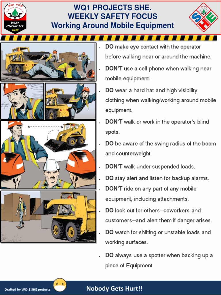 WQ1Project Weekly Safety Focus - Working Around Mobile Equipment EN-AR ...