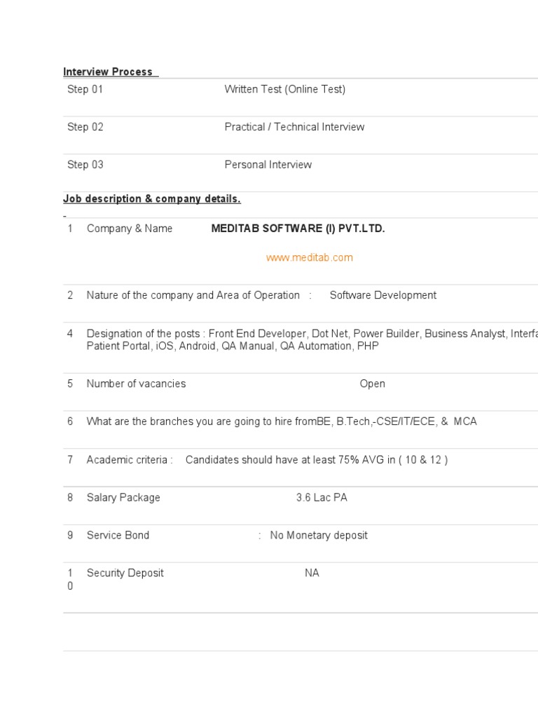 Meditab Software Documents | PDF