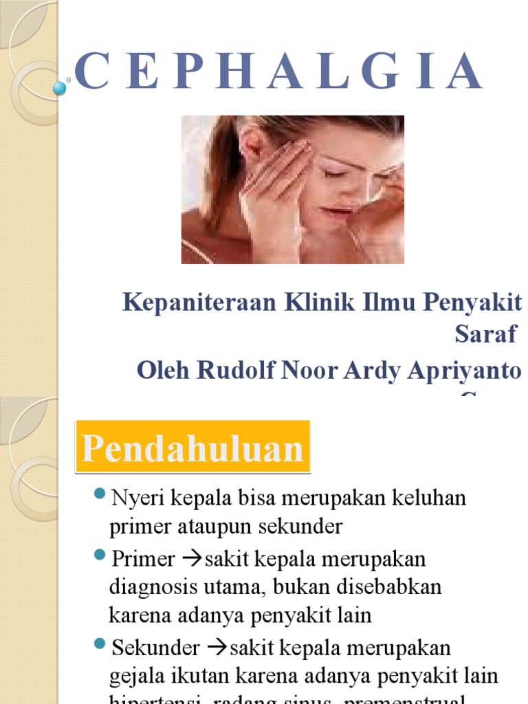 Ardie Cephalgia | PDF