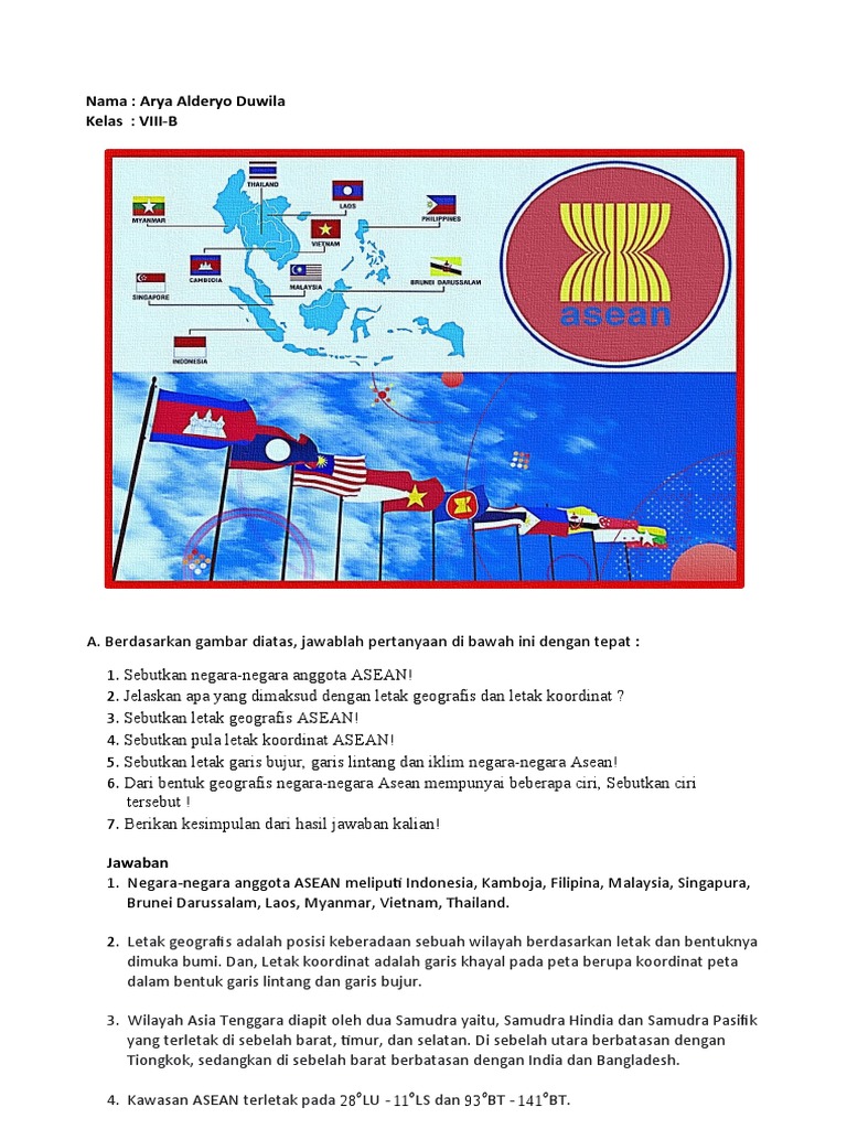Geographic Profile of ASEAN Countries | PDF