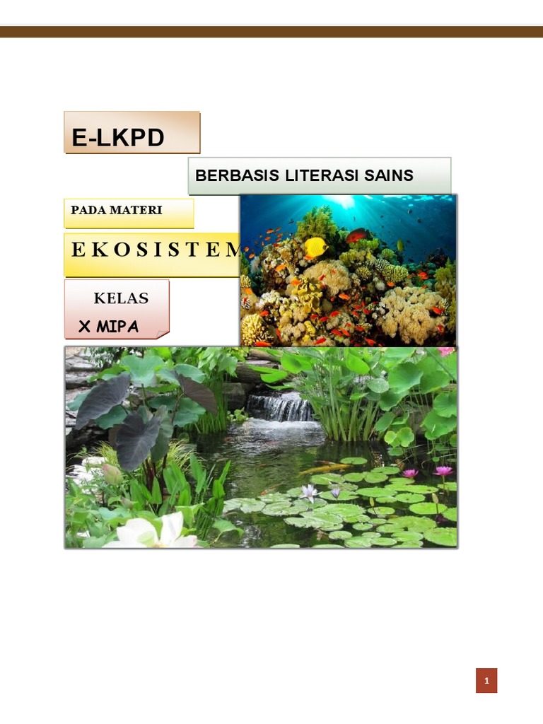 Lkpd Ekosistem 3 Pdf