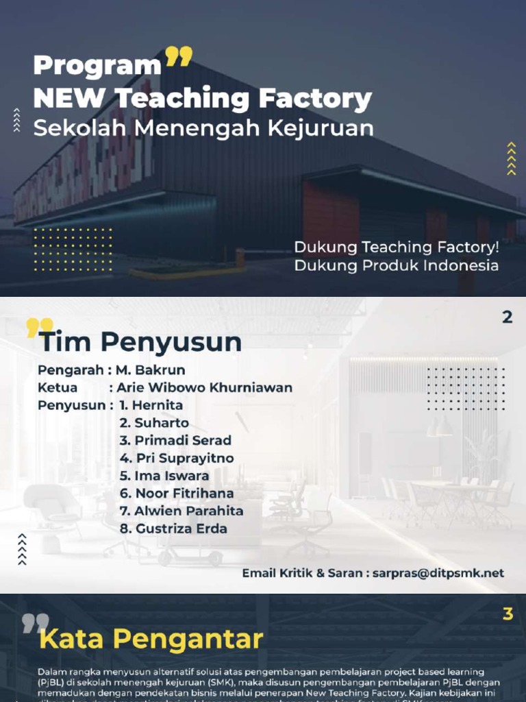 New Teaching Factory 2021 | PDF
