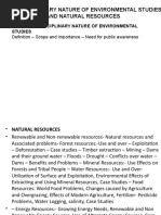 Environmental Studies PPT Modified | PDF | Environmentalism | Waste