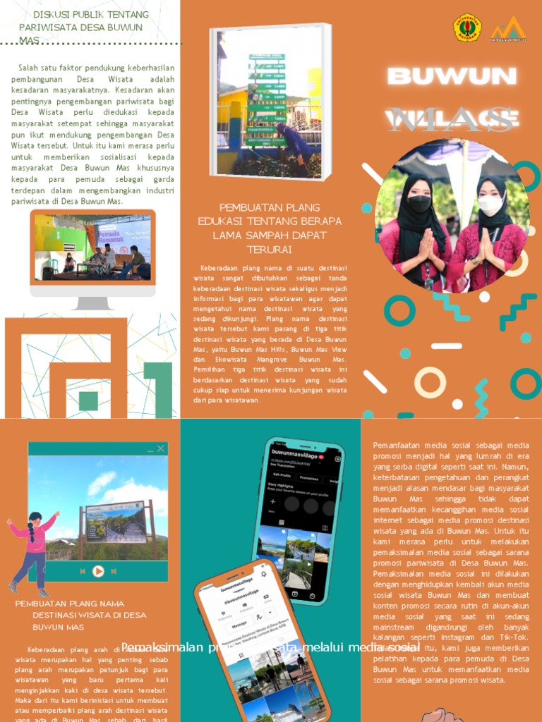 Leaflet KKN Buwun Mas | PDF