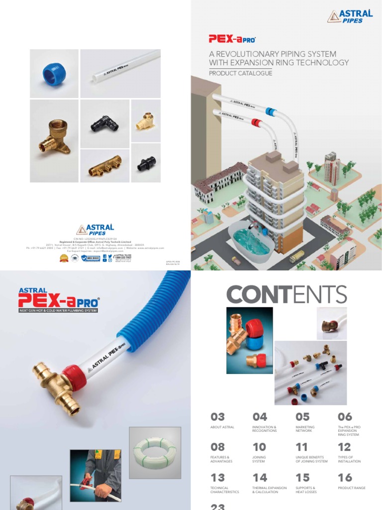 Astral Product | PDF | Pipe (Fluid Conveyance) | Thermal Expansion