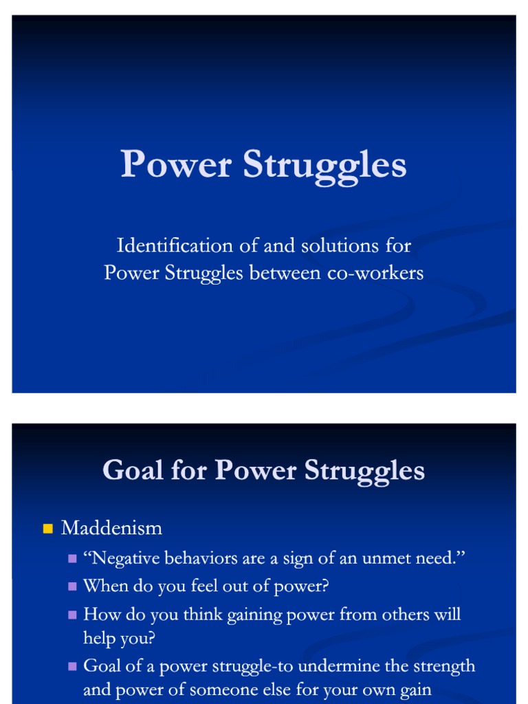 Identification of and Solutions For Identification of and Solutions For ...