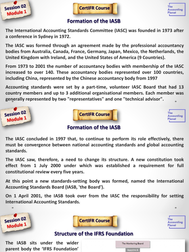 CertIFR Session 02-Module 01 | PDF | International Financial Reporting ...