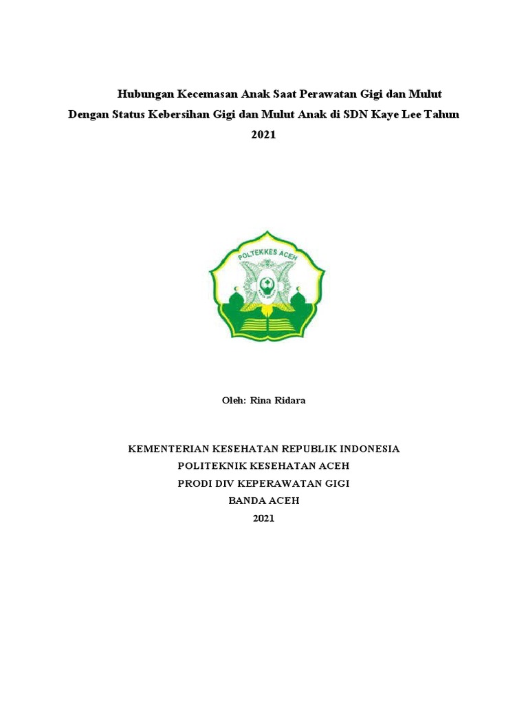 Proposal Penelitian Rina Ridara | PDF