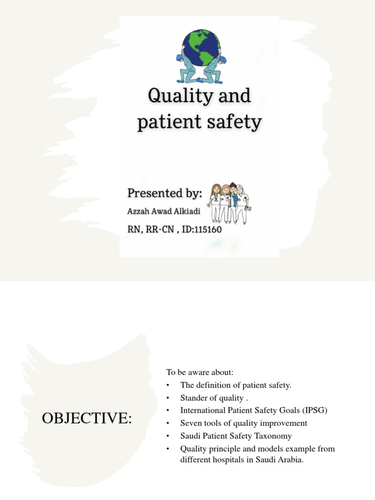 Quality and Patient Safety Principles | PDF | Patient Safety | Patient