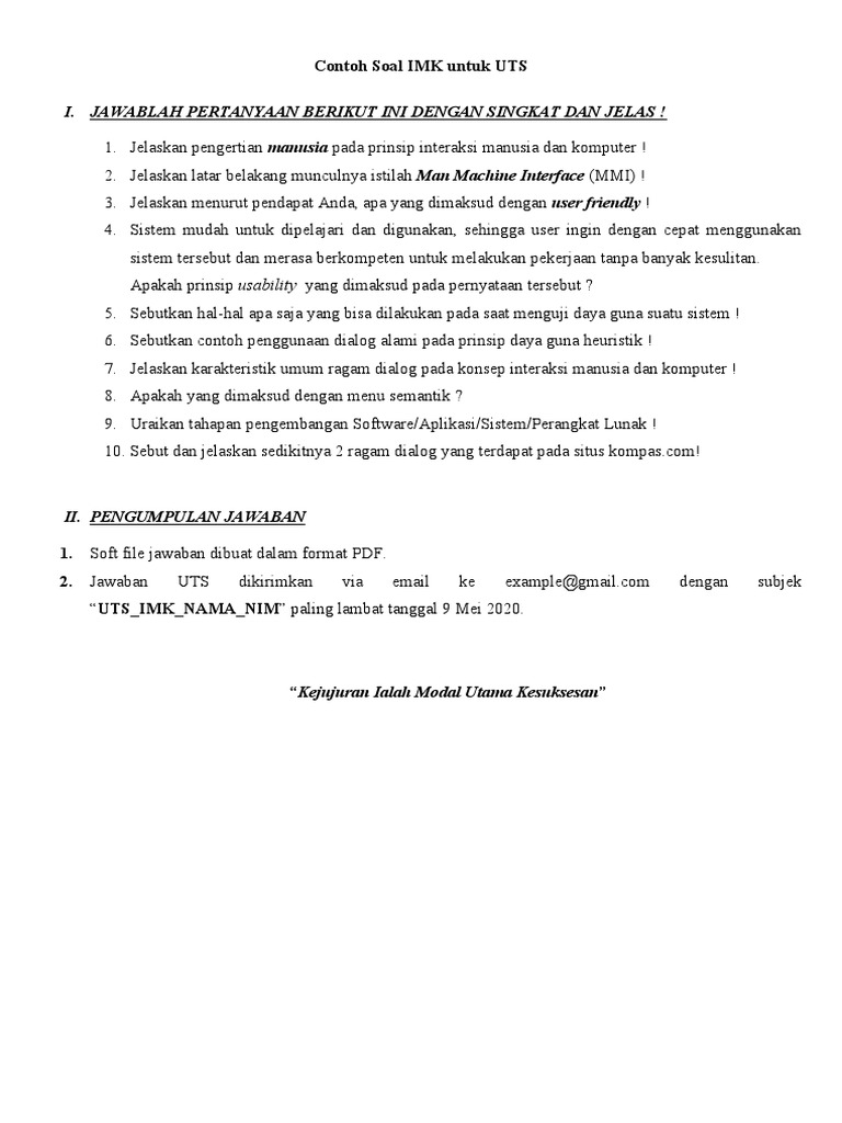 Uts Imk Pdf