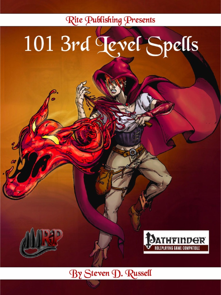 101 3rd Level Spells | PDF