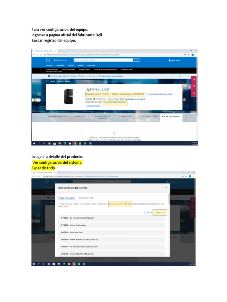 Dell OptiPlex 5060 Configuration Guide | PDF | Computing | Computer ...