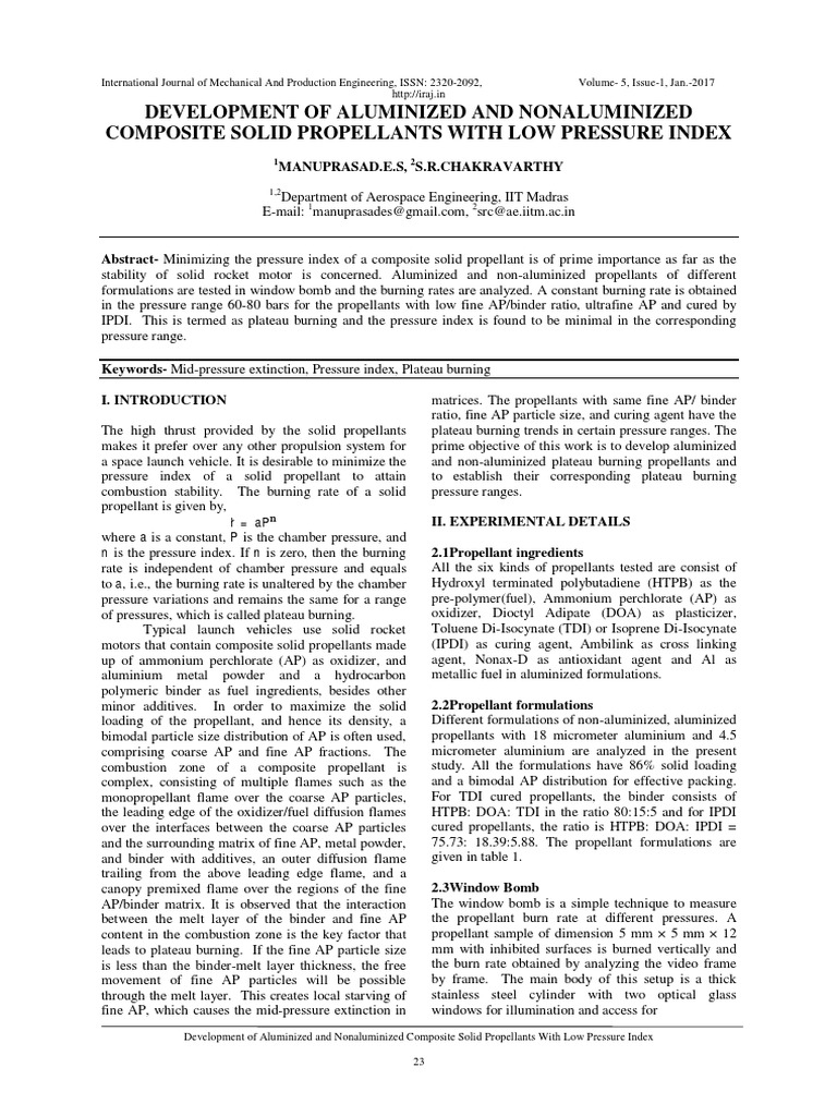 CFVGBH NJ | PDF | Rocket Propellant | Combustion