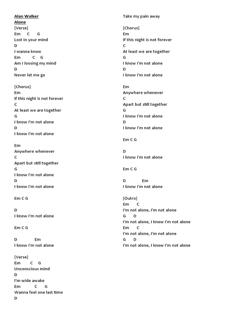 Alan Walker Alone | PDF