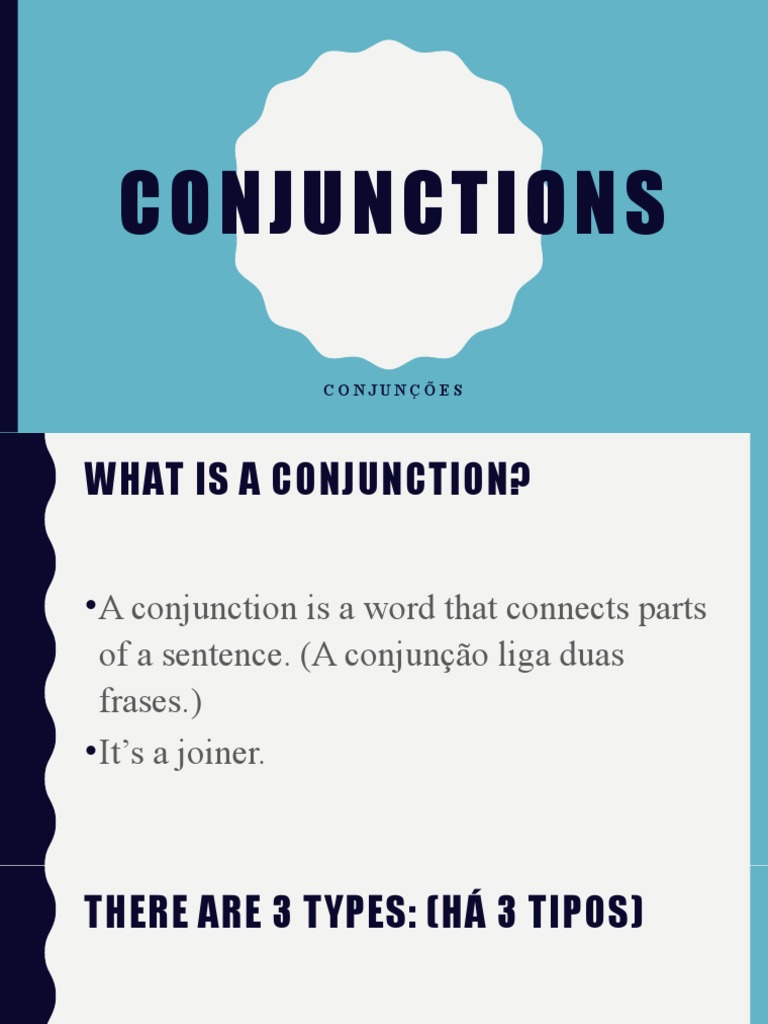 An In-Depth Exploration of Conjunctions: Their Types, Functions, and ...