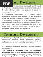 Community Development PDF Notes PDF | PDF | Community | Concept