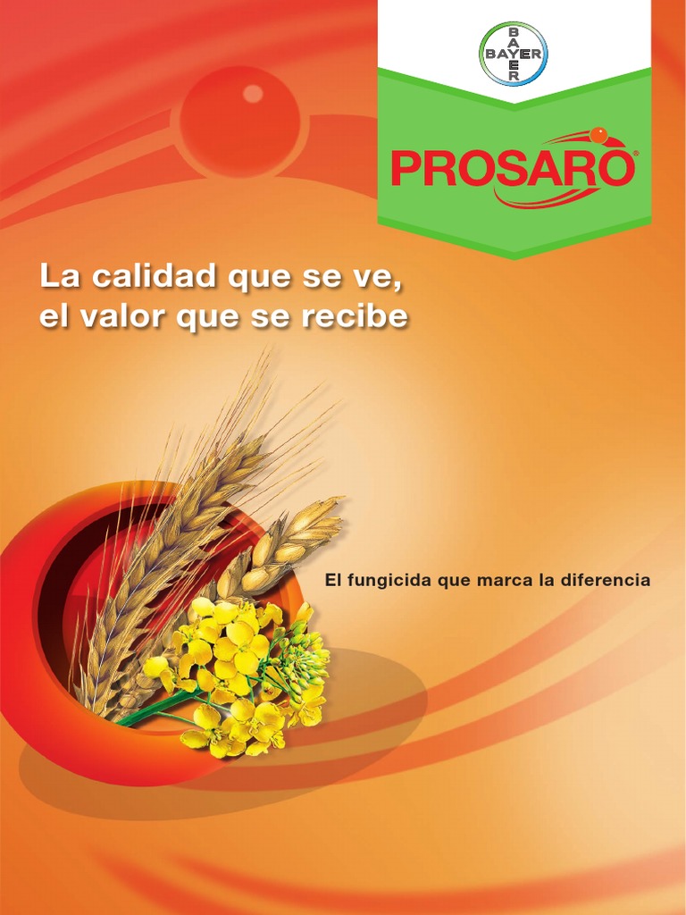 Prosaro Cereal | PDF | Cereales | Agricultura