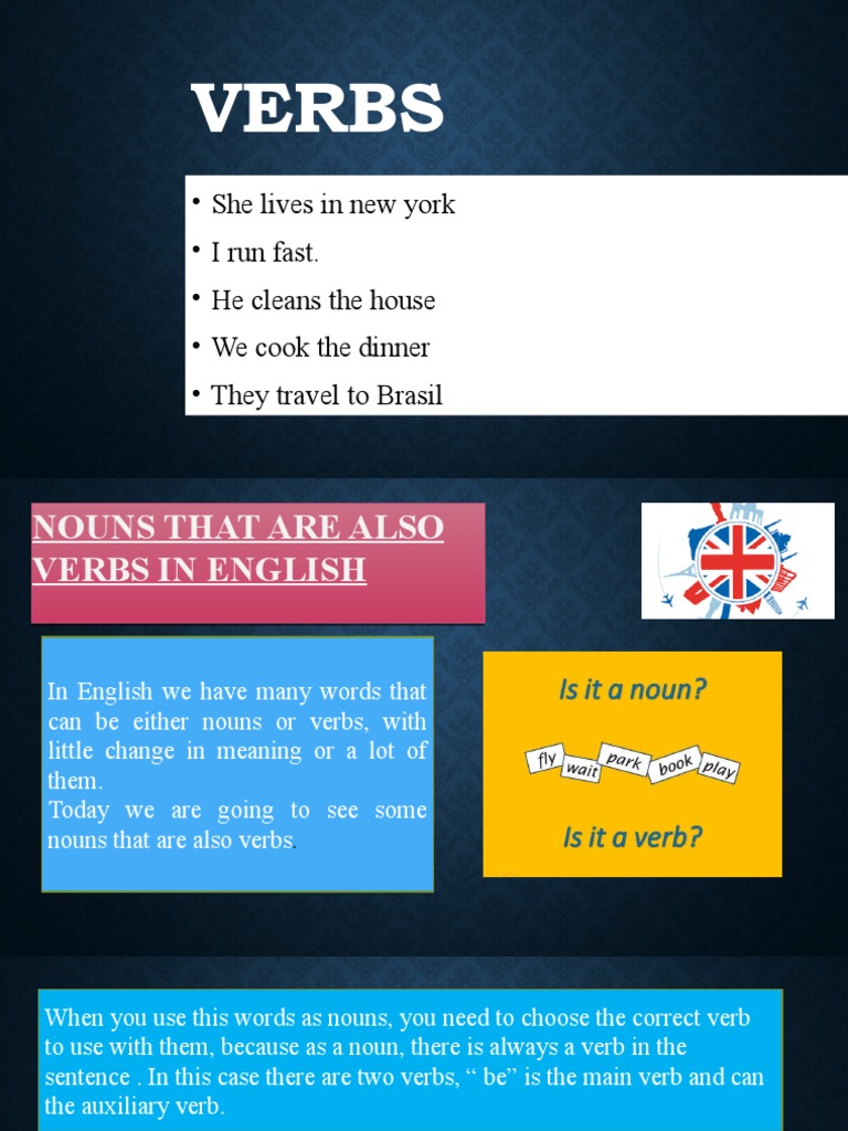 Verbs As Nouns | PDF | Verb | Noun