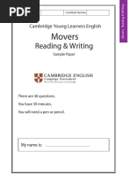Cambridge English Movers 1 | PDF