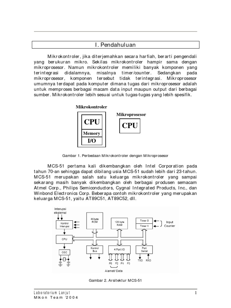 Microcontroller | PDF
