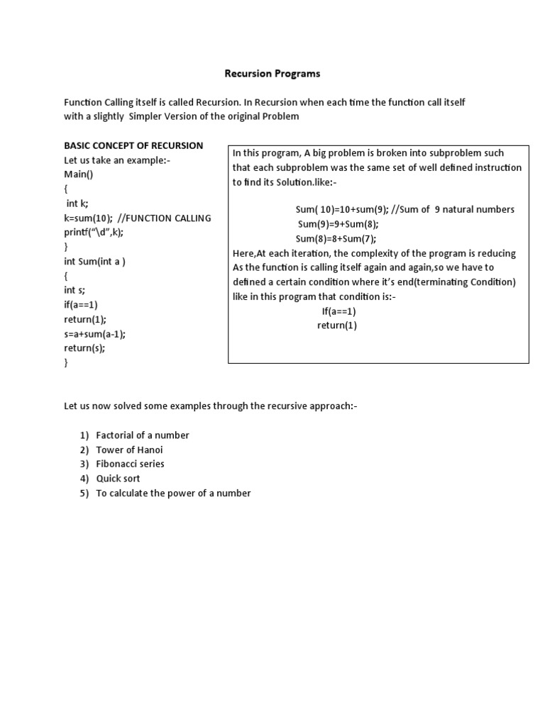 Fundamental of Computer Science Practical File | PDF | Pointer ...