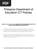 DepEd ICT Integration Policies Overview | PDF | Educational Technology ...