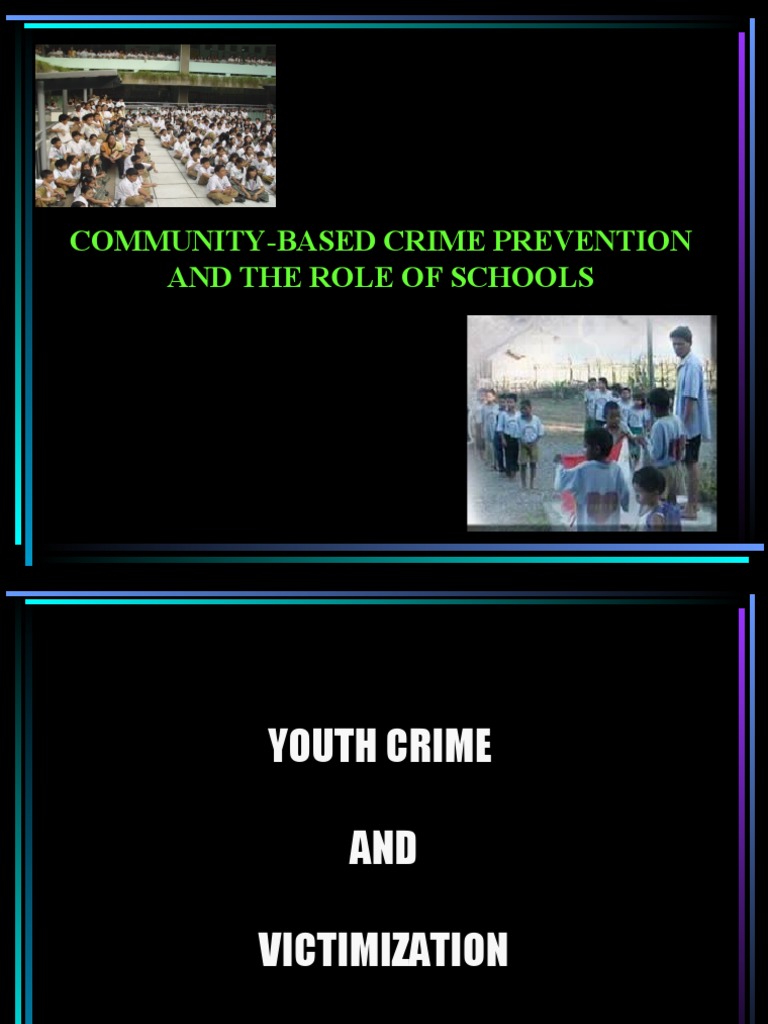 Crime Prevention and Schools | PDF | Crime Prevention | Crime & Violence