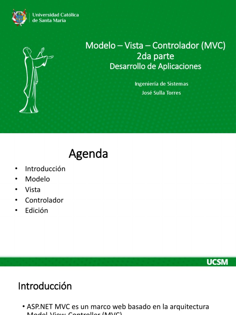 MC2 Parte 2 | PDF | Páginas del servidor activo | Modelo – Vista ...