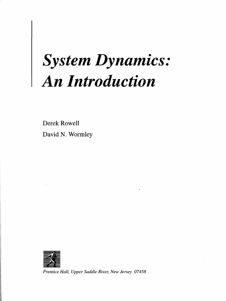 System Dynamics An Introduction, Derek Rowell | PDF | Fourier Transform ...