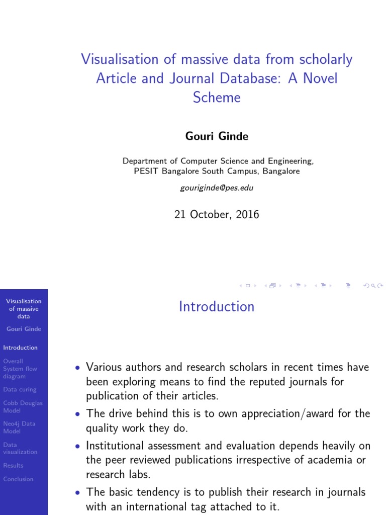 Visualisation Massive Data | PDF | Visualization (Graphics) | Scientific Method