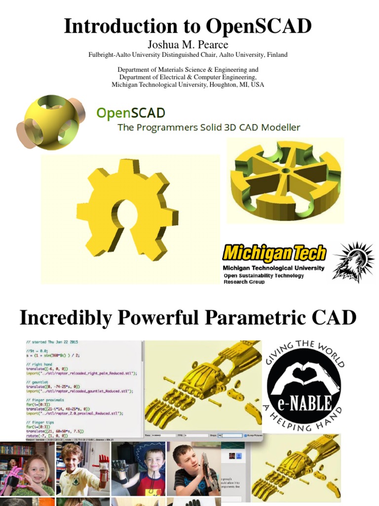 Intro To OpenSCAD 2017 UG | PDF
