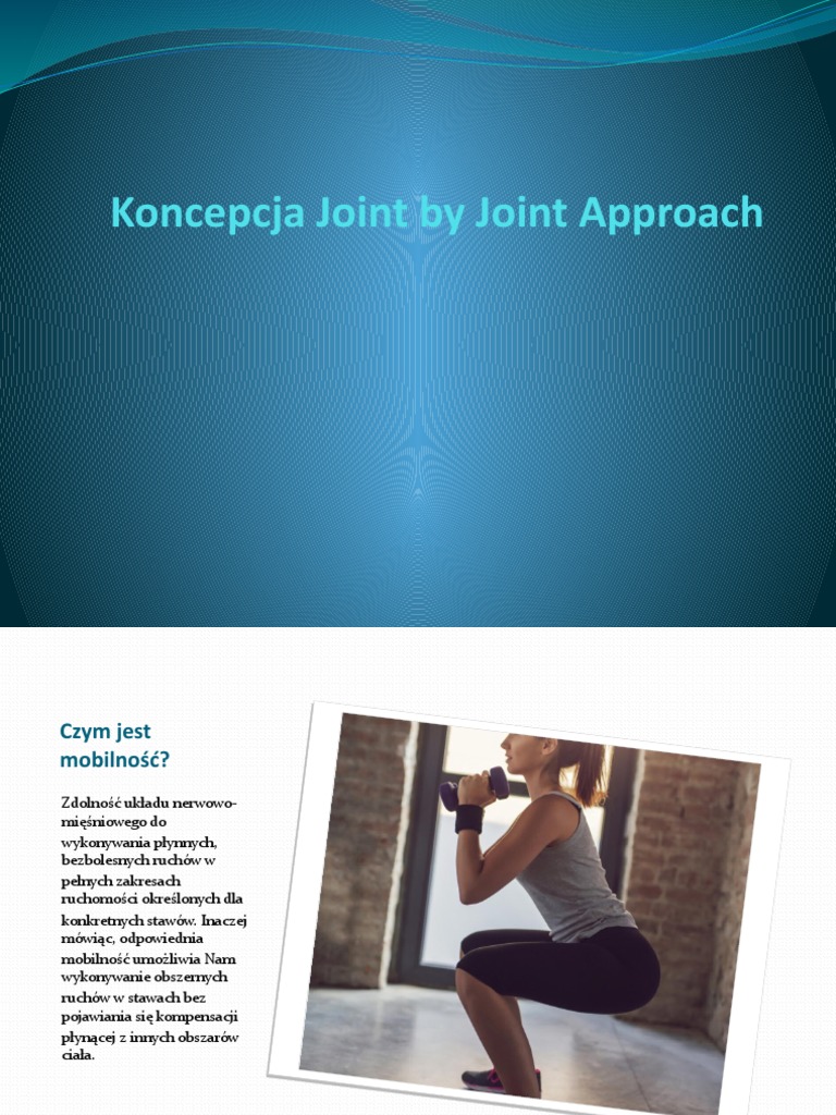 Koncepcja Joint by Joint Approach | PDF