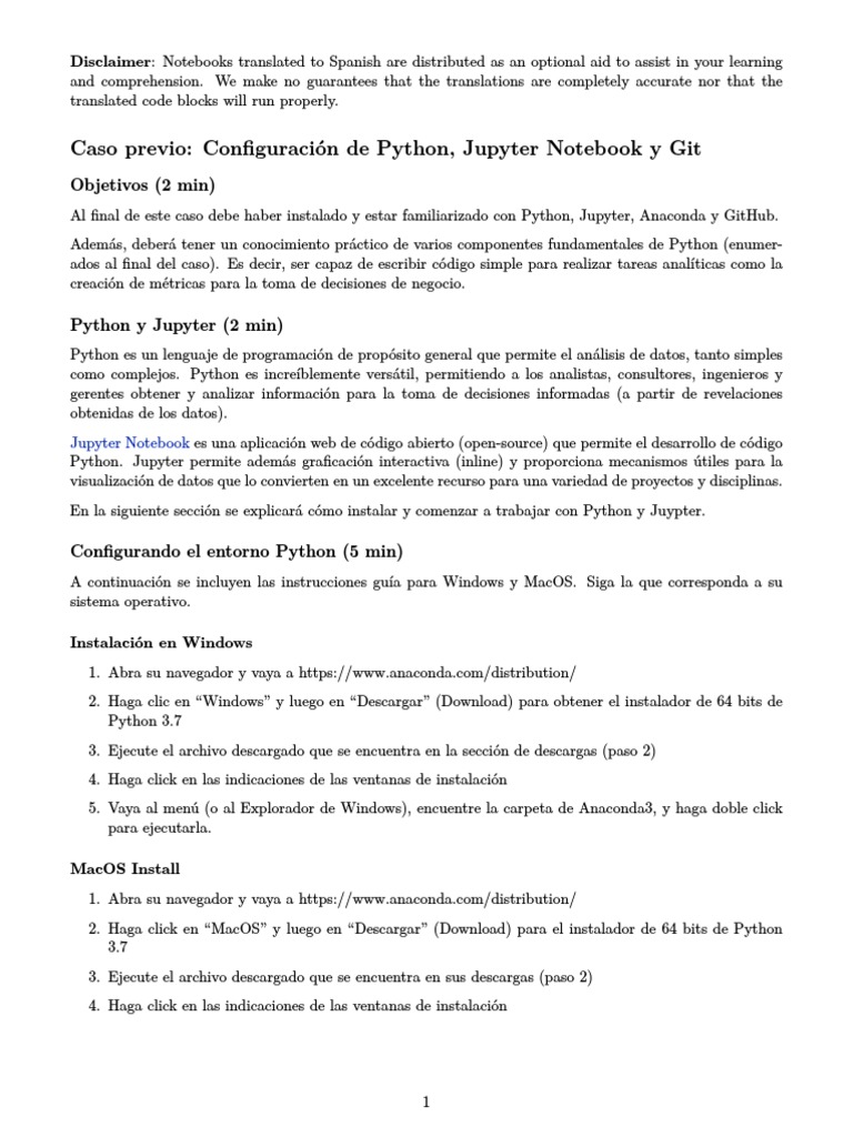 Case 1.1 ES Student | PDF | Python (lenguaje de programación) | Archivo ...